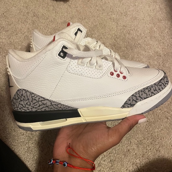 Jordan | Shoes | White Cement 3s Reimagined | Poshmark